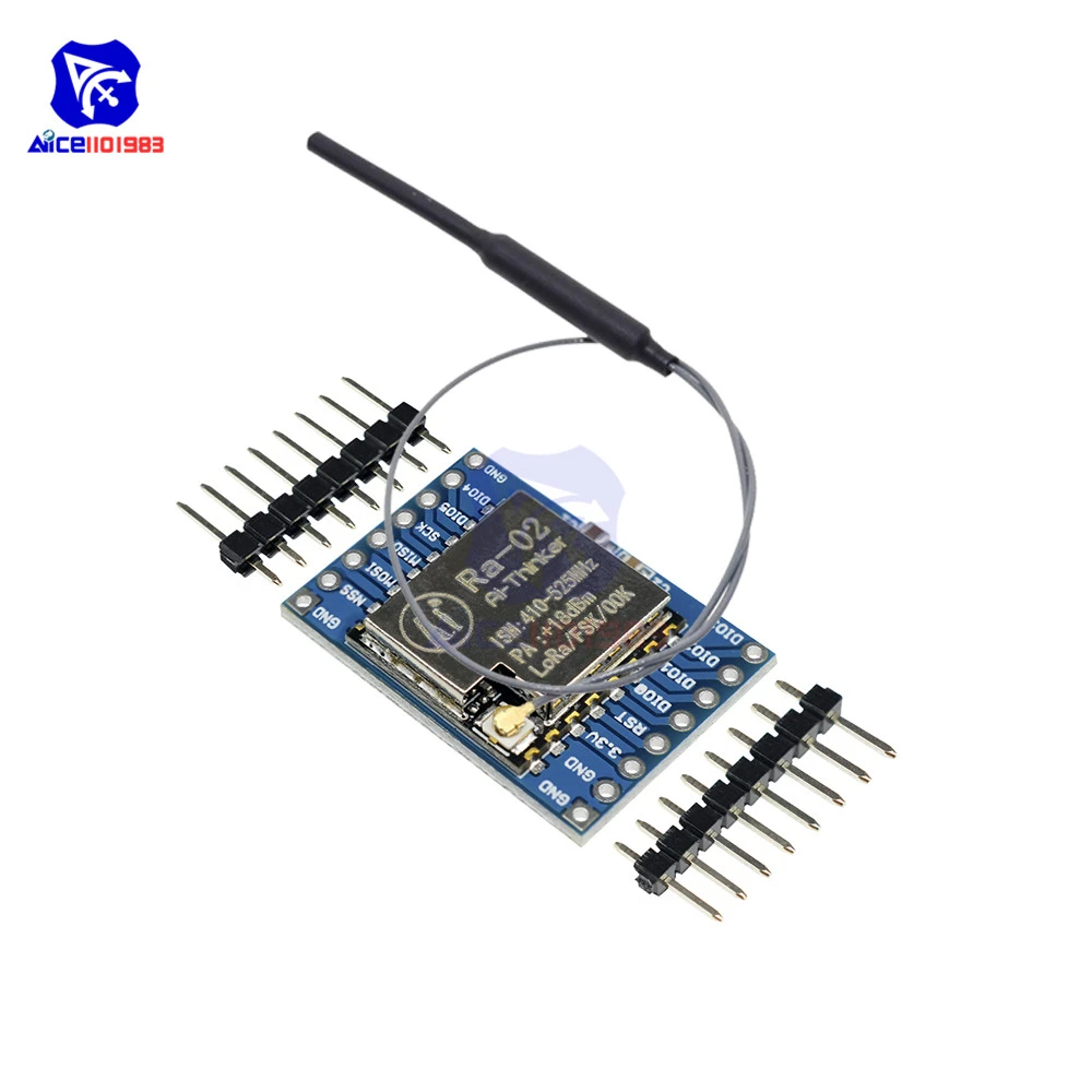 Diymore 433mhz Sx1278 Lora Module 433m 10km Ra-02 Wireless Spread ...
