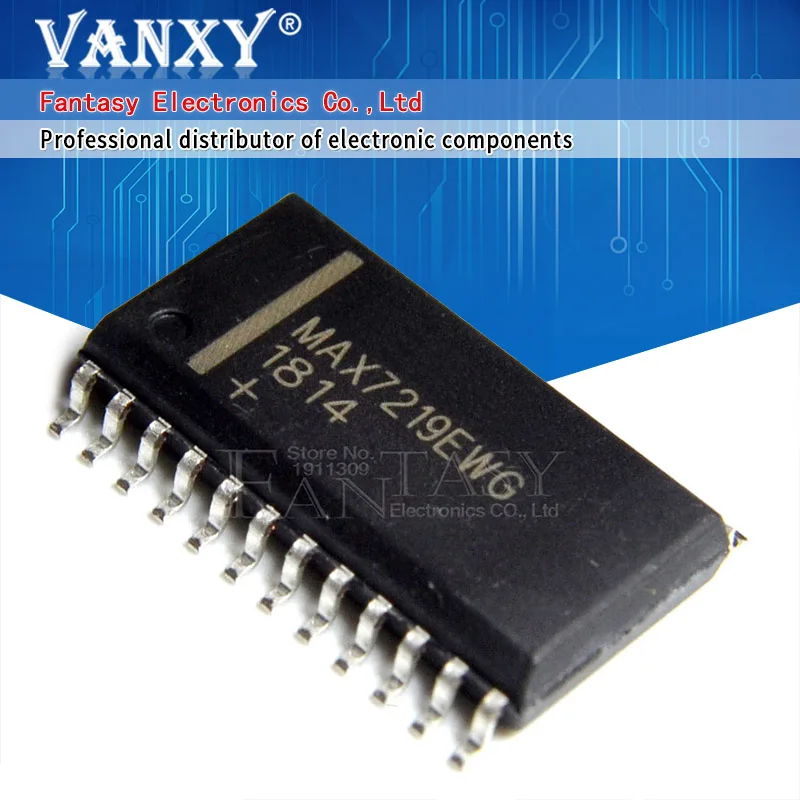 10 Uds. MAX7219EWG SOP24 MAX7219 SOP MAX7219CWG SMD nuevo y original IC ...