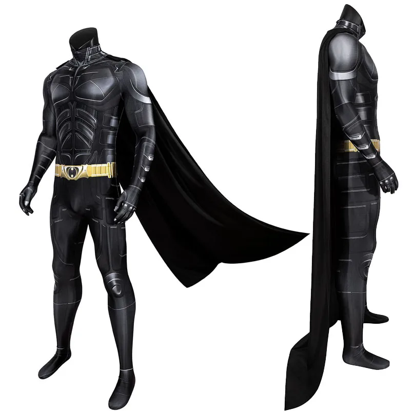 Bat Boy Knight Bruce Wayne Jumpsuit Cosplay Costume - AllCosplay.com