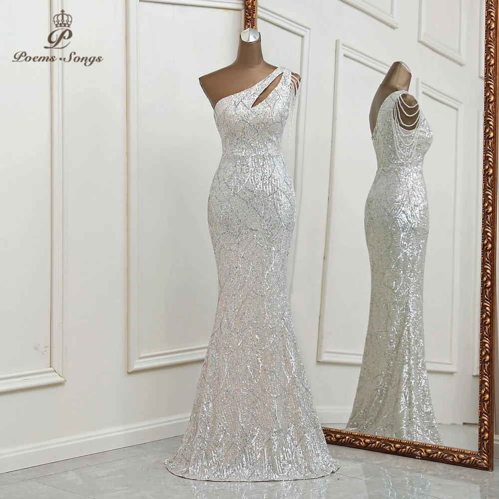 Shoulder Evening Formal Dress | One Shoulder Dresses Evening | Evening ...