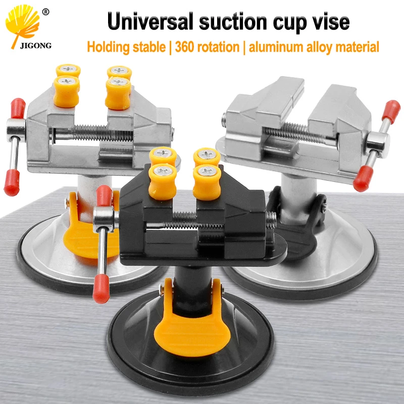 Table Vise Household Workbench Toggle Clamp Pliers Adjustable Jaw Screw ...