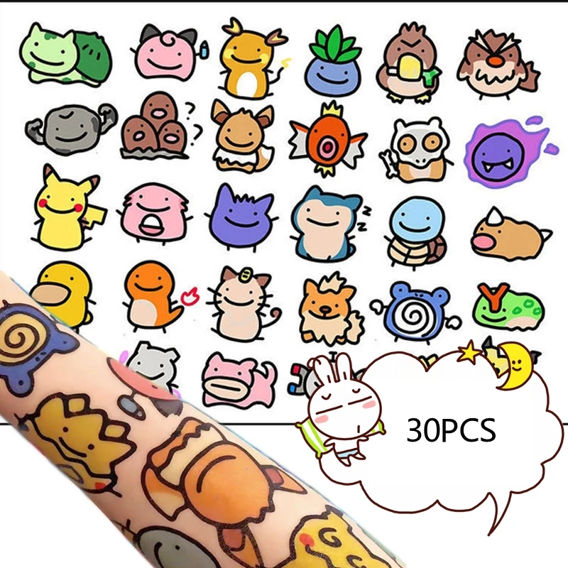 Stickers 10PCS | 20PCS | 30PCS | 40PCS Pokemon Sticker Paper & Party ...