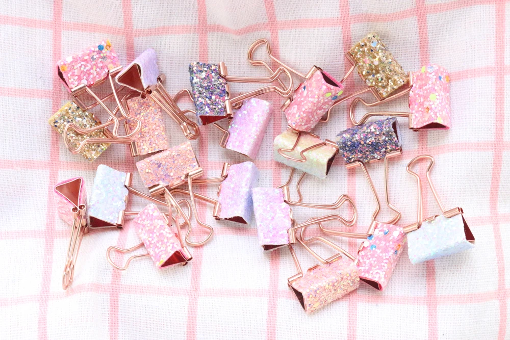 Domikee, новинка, милые металлические зажимы для офиса и школы, набор ...