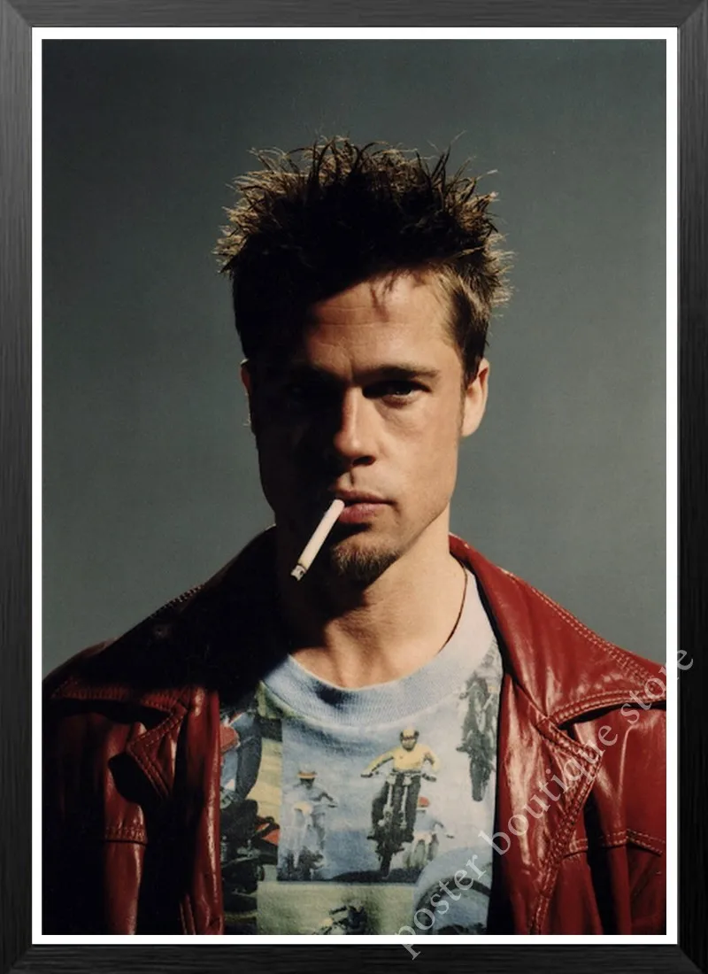 Brad Pitt Fight Club Poster