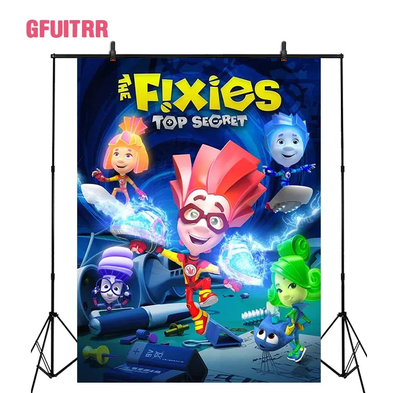 Gfuitrr The Fixies Photo Backdrops Kids Birthday Photography ...