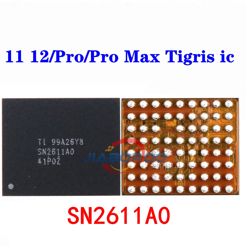 5pcs SN2611A0 TIGRIS T1 charging ic chip U3300 for iphone 11 12 11 ...
