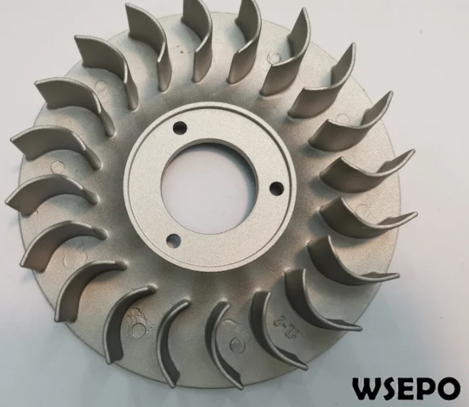 Quality Metal Aluminum Generator Cooling Fan fits Gas Engine188F 190F ...