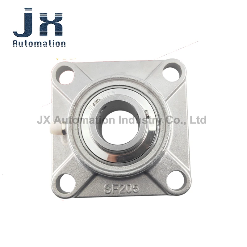 Square-Stainless-Steel-Outer-Spherical-Bearing-with-Seat-UC203-SF203 ...