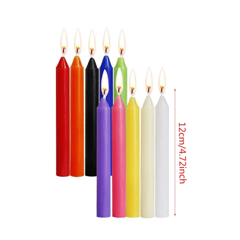 Set-of-100-Unscented-Taper-Colorful-Birthday-Candles-Smokeless-Colorful ...