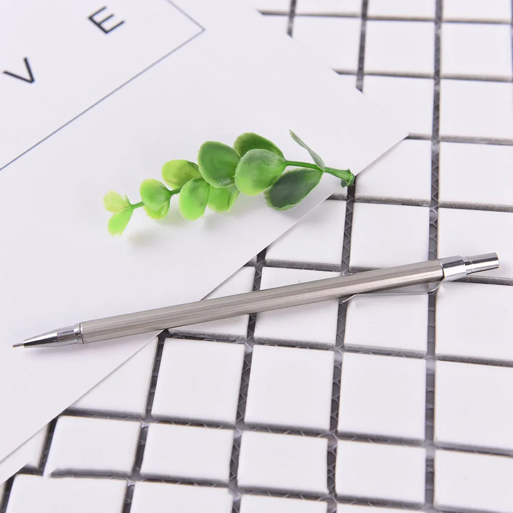 1pcs-Mechanical-Pencil-0-5-0-7mm-pencil-metal-rod-automatic-pen-Pencil ...