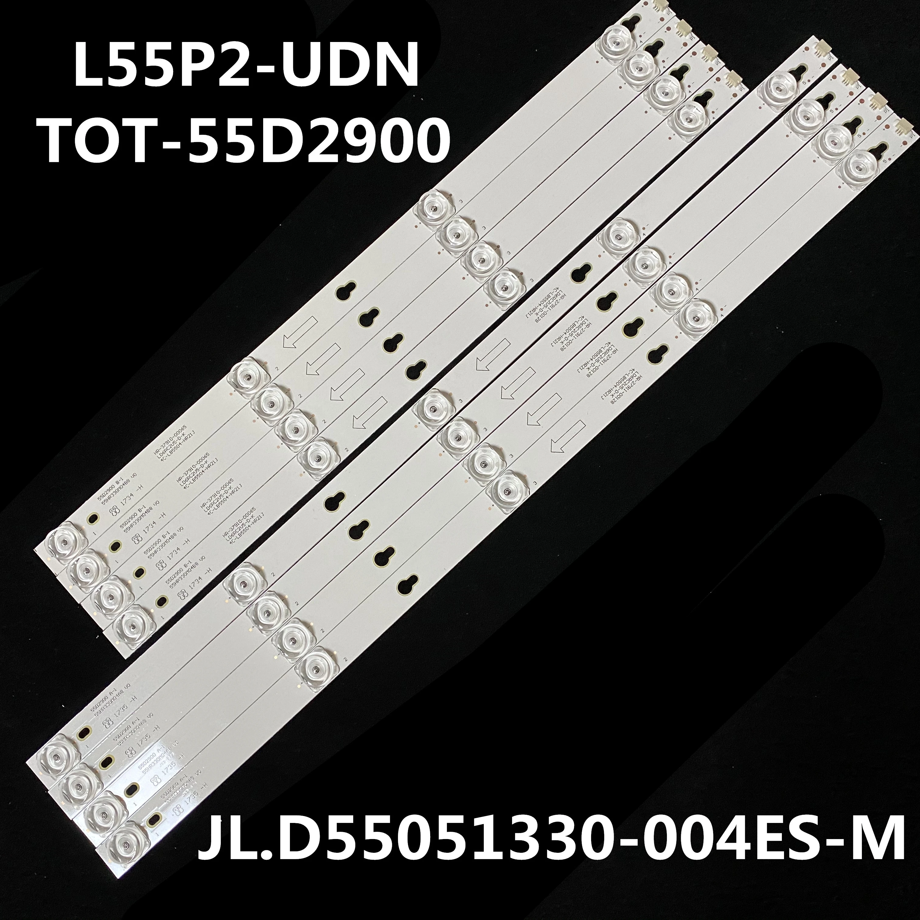 New Kit 8 PCS strip LED Backlight for L55P2 UDN TOT 55D2900 JL ...