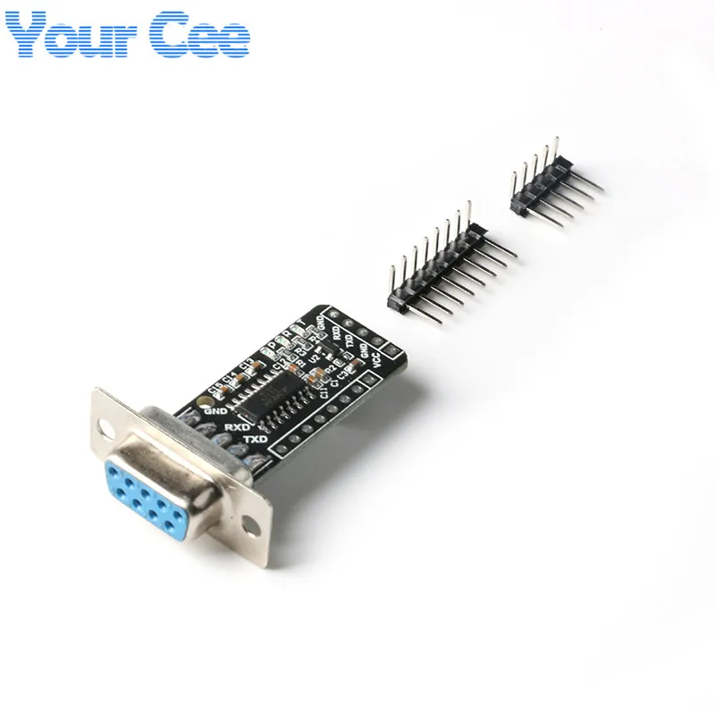 Rs232 Level To Ttl Female Serial Port Converter Module Serial Communication Brush Board Module ...