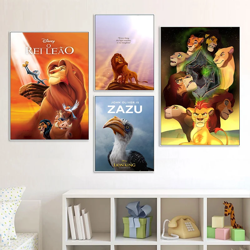 Art & Collectibles Lion King Simba Handmade A4 Digital Print Prints ...