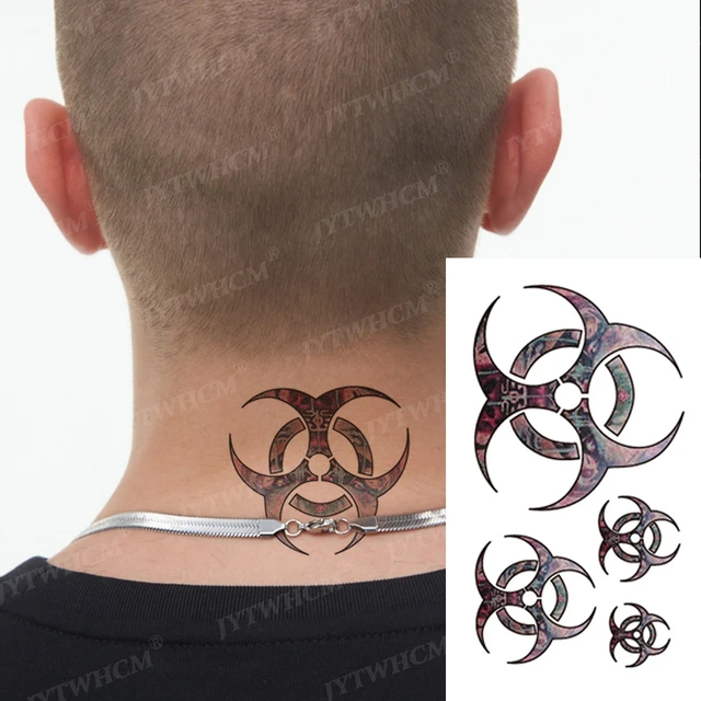 Biohazard Tattoo Shoulder