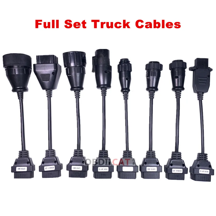 5 uds/lote camión Cables TCS Pro OBD2 OBDII herramienta de diagnóstico ...