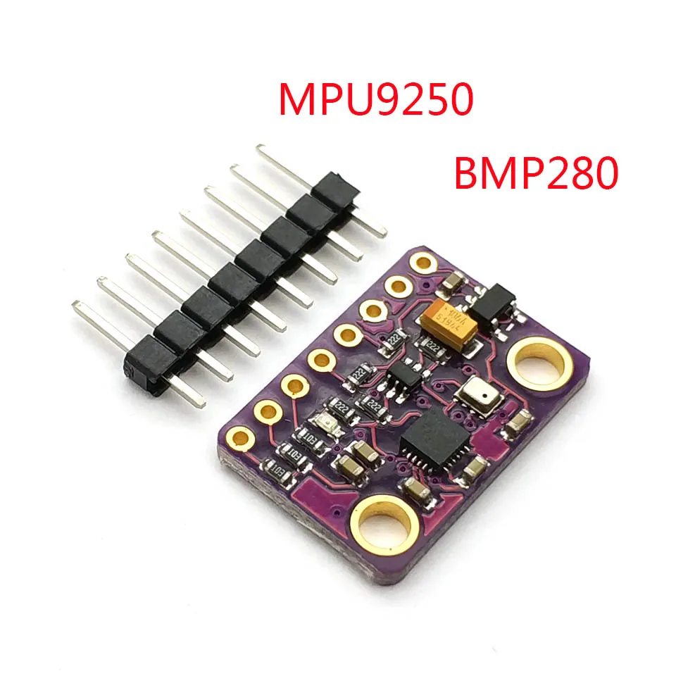 Mpu-9250 Mpu9250 Bmp280 Spi Iic/i2c 10dof Acceleration Gyroscope ...