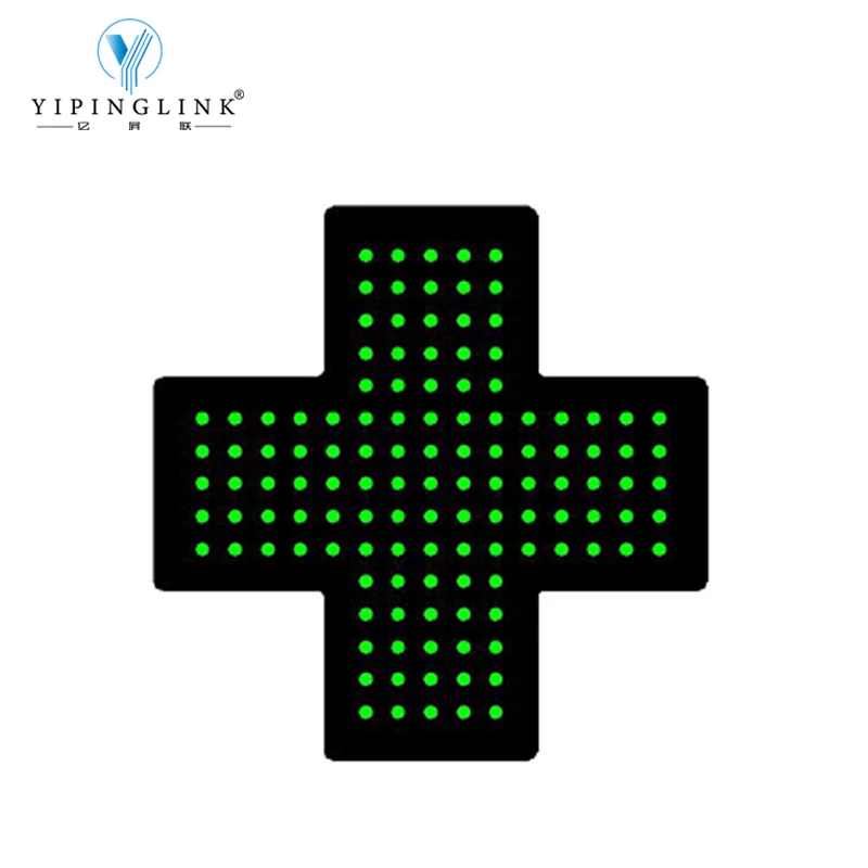 Pharmacy-church-LED-cross-sign-30-30cm-advertising-attractive-hangable ...