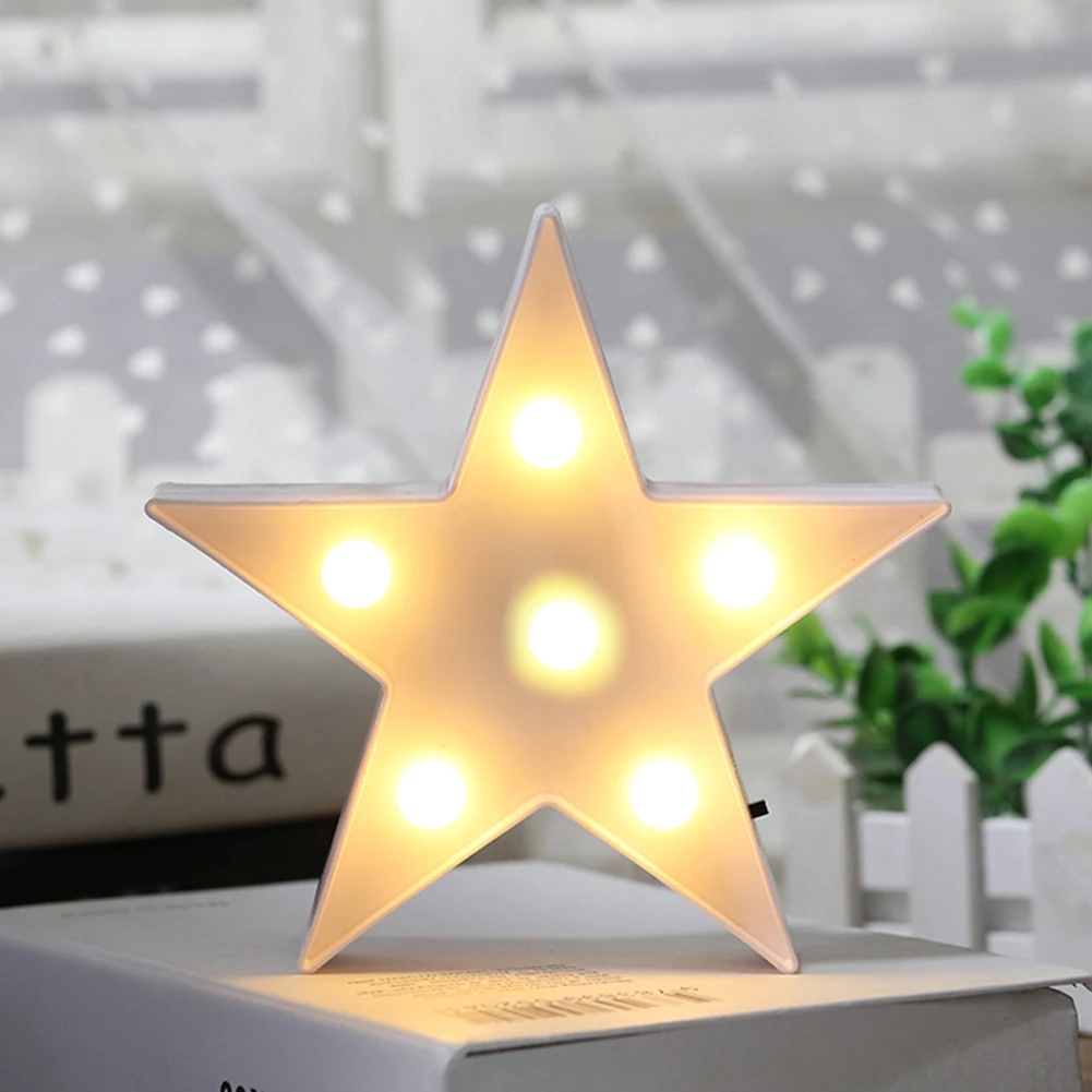 New Arrival Hot Creative Small Star Shaped Led Desk Lamp Night Lights ...