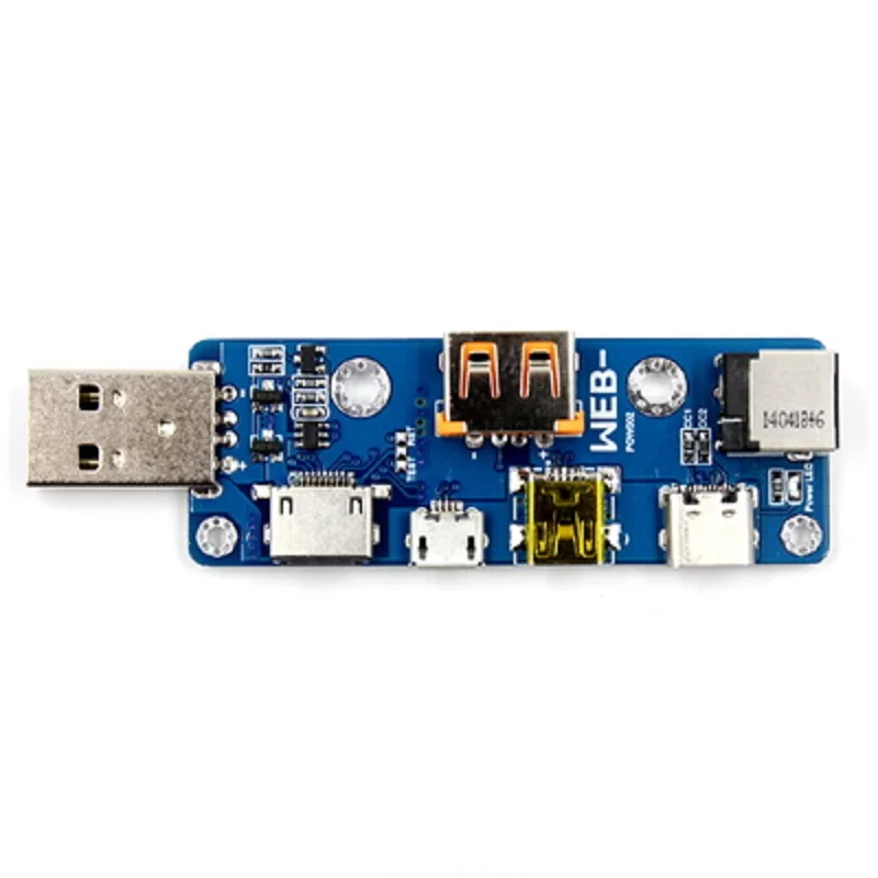WEB-POW002-Multi-port-Multi-function-USB-Adapter-Board-MicroUSB-TYPE-C ...