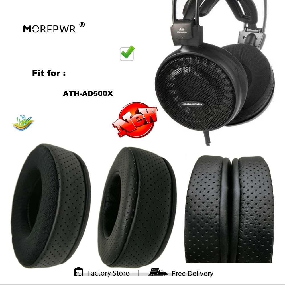 Morepwr New Upgrade Replacement Ear Pads for Audio-Technica ATH-AD500X ...