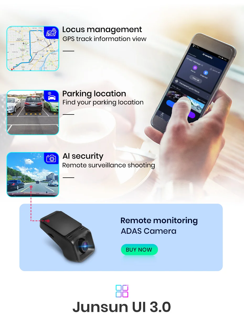 Junsun V1 pro Android 10 For Mercedes-Benz M Class W166 ML 2011 - 2015 ...