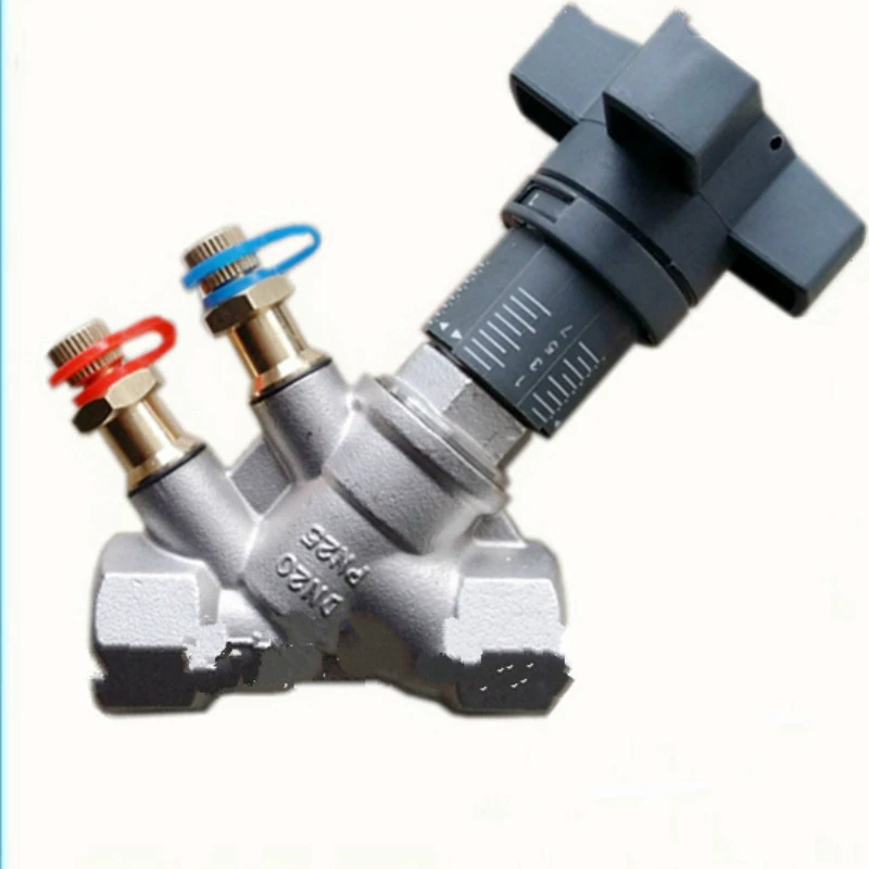 stainless steel balancing valve Regulating valve DN15/DN20/DN25 female ...