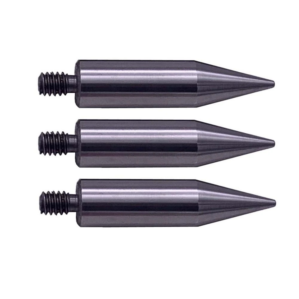 3pcs High Quality 50mm Length Mini Pole Point Tip For Mini Prism - 1/4 ...