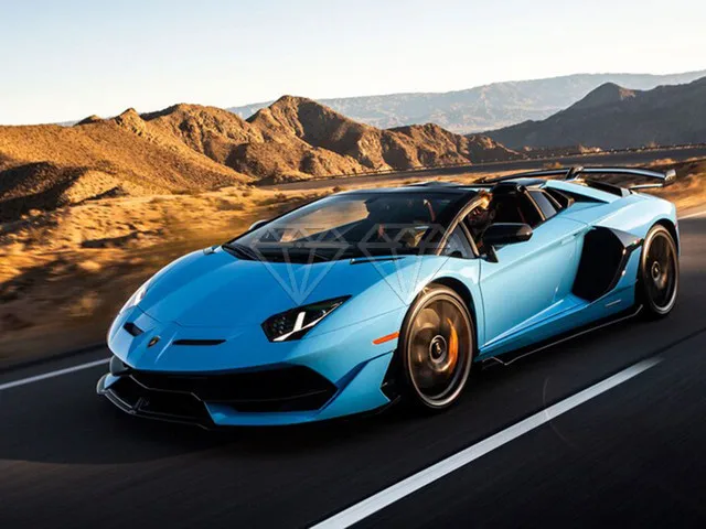 Blue Diamond Lamborghini