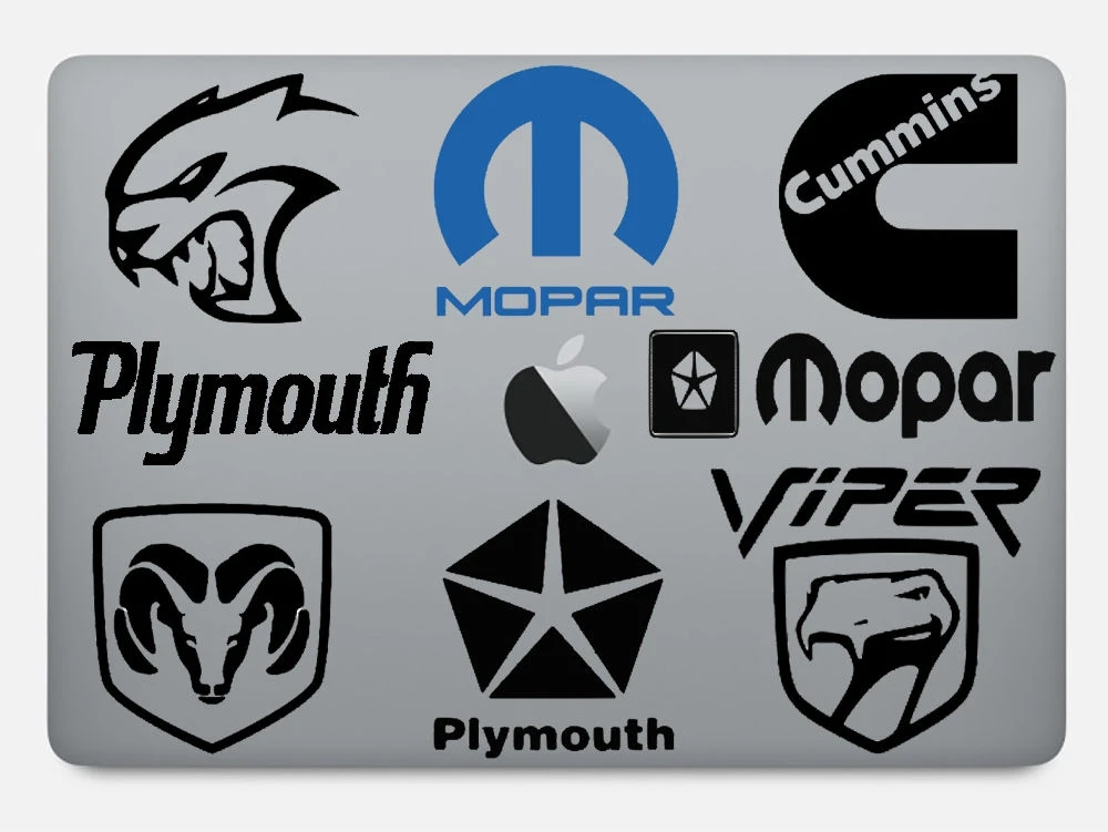 Plymouth Logo Decals