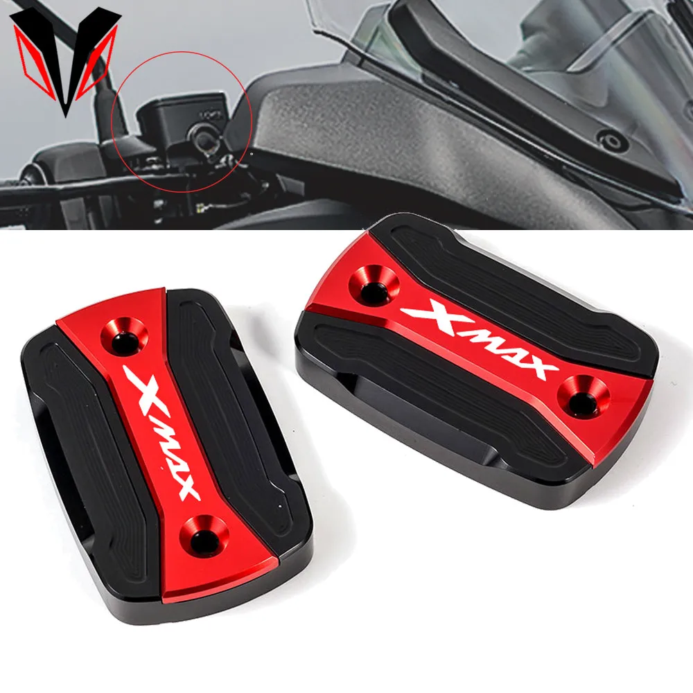 Motorcycle-CNC-Accessories-Brake-Oil-Tank-Cap-For-YAMAHA-XMAX-300-250-X ...
