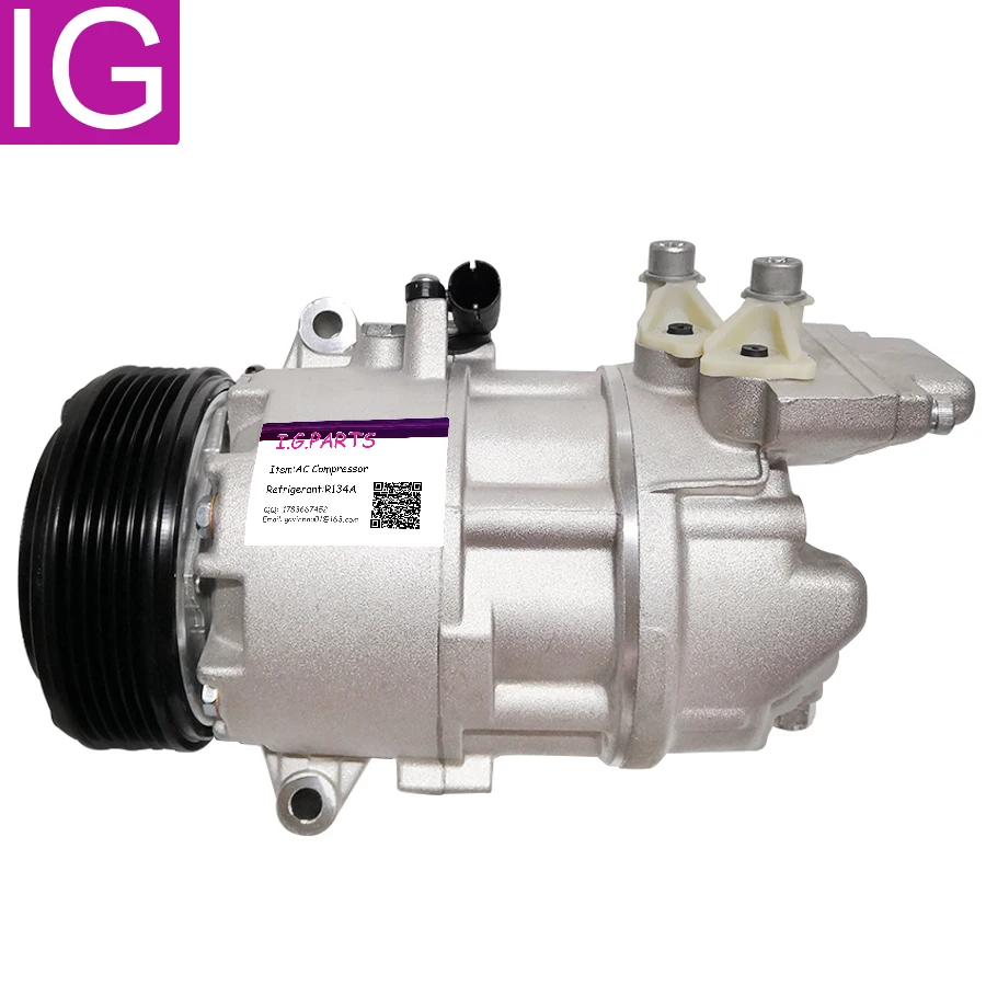 Bomba de refrigeración de aire, compresor de CA para BMW 3, E46, 318 ...
