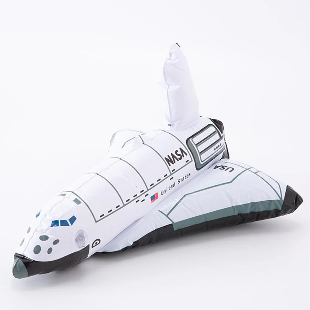 Outer-Space-Party-Supplies-Inflatable-Space-Shuttle-Balloon-Children ...