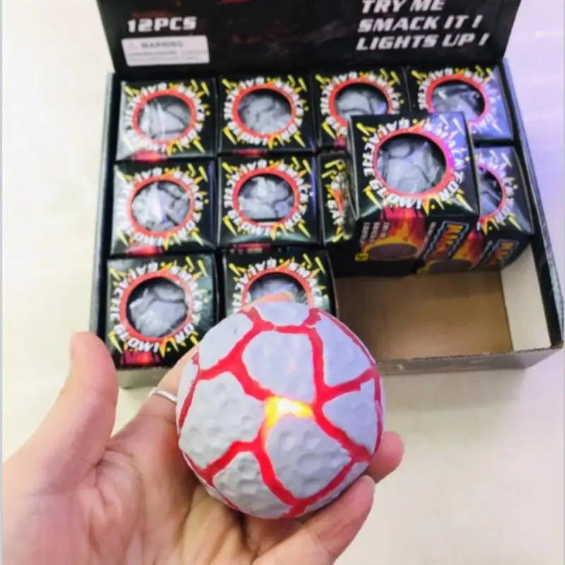 Fireball-Vent-Ball-LED-Electronic-Luminous-Ball-Decompression-Vent-Toy ...