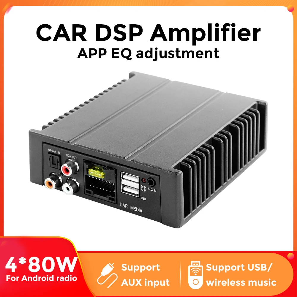Android-Radio-DSP-Audio-Processor-4-80W-Amplify-Automotive-Sound ...