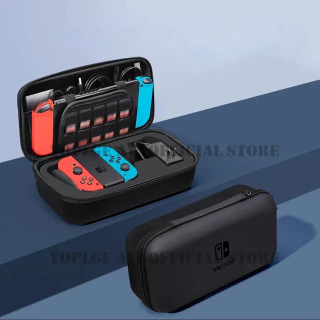Nintend Switch Storage Case Large Capacity Hard Protective Travel ...