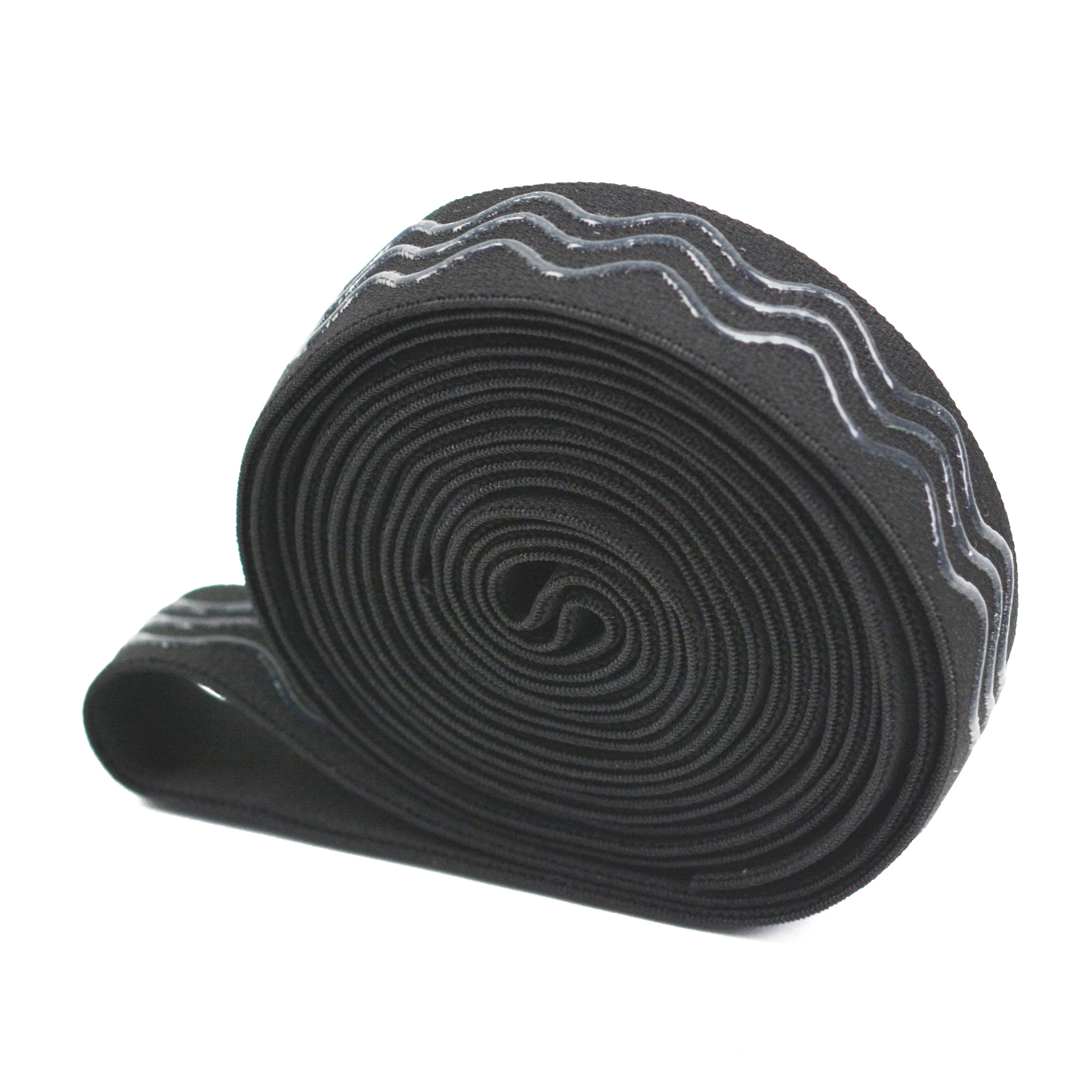 3-Yard-Black-Elastic-Band-Non-Slip-Silicone-Grip-Elastic-Band-Wig ...