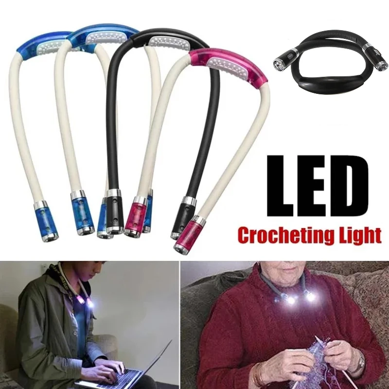 Neck-Reading-Light-Flexible-Book-Reading-Lamp-Handsfree-Led-Neck-Light ...