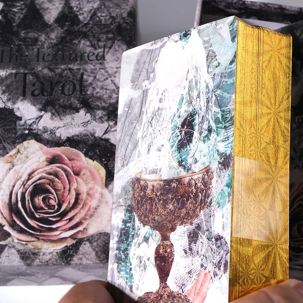 The-Textured-Tarot-78-Card-Tarot-Deck-With-Booklet-Gilded-Edge-Origin ...