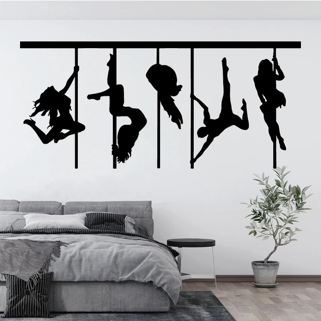 Pole Dancing Stickers