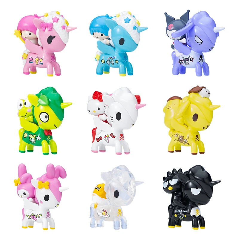 Original-Tokidoki-Sanrio-Hello-Kitty-Unicorn-Friends-Melody-Gudetama-Keroppi-Kuromi-Blind ...