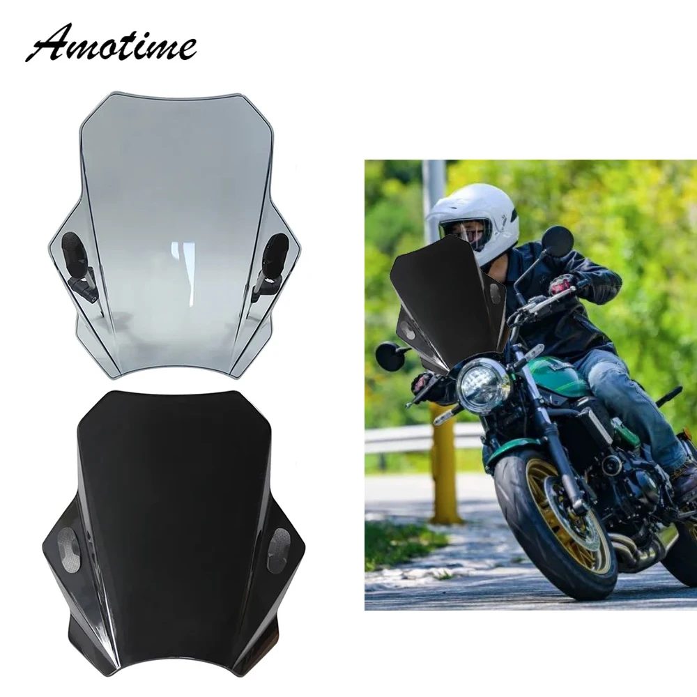 For-KAWASAKI-Z650RS-Z650-RS-2022-2023-Motorcycle-Windscreen-Windshield ...