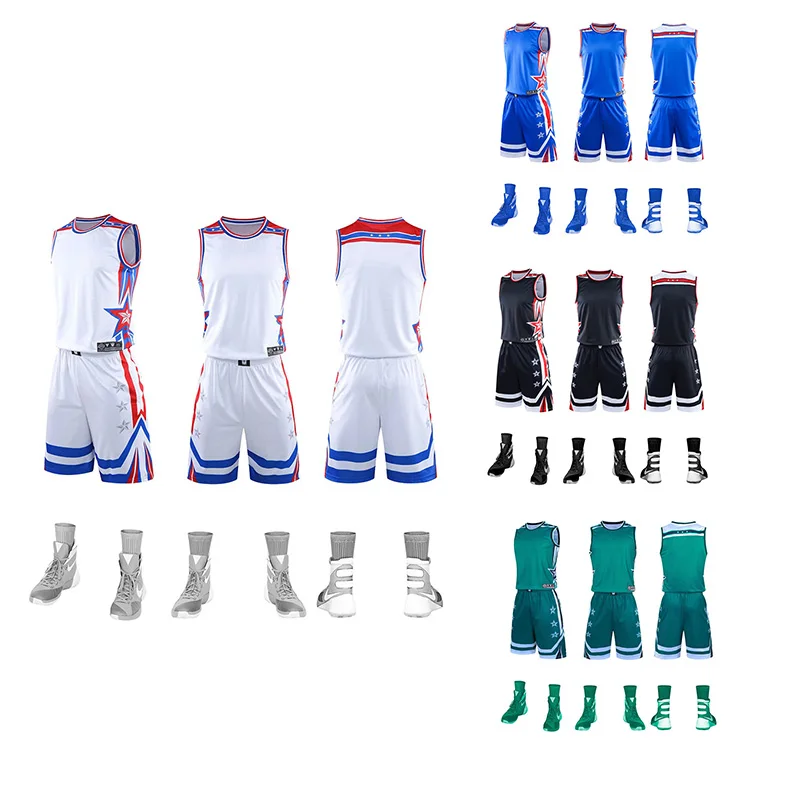 Men Women Basketball Jersey for Men Breathable American Basketball ...