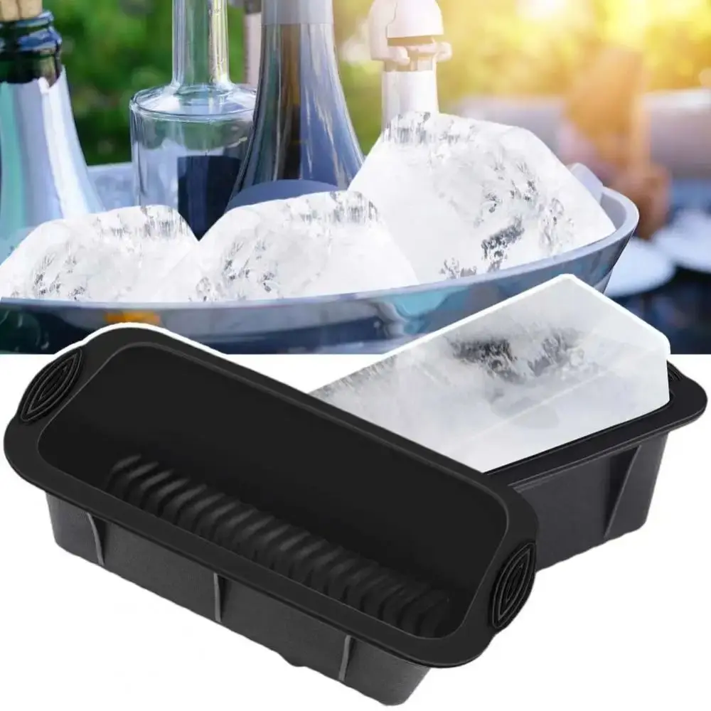1PC-Foldable-Extra-Large-Ice-Block-Mold-Reusable-Silicone-Ice-Box-Ice ...