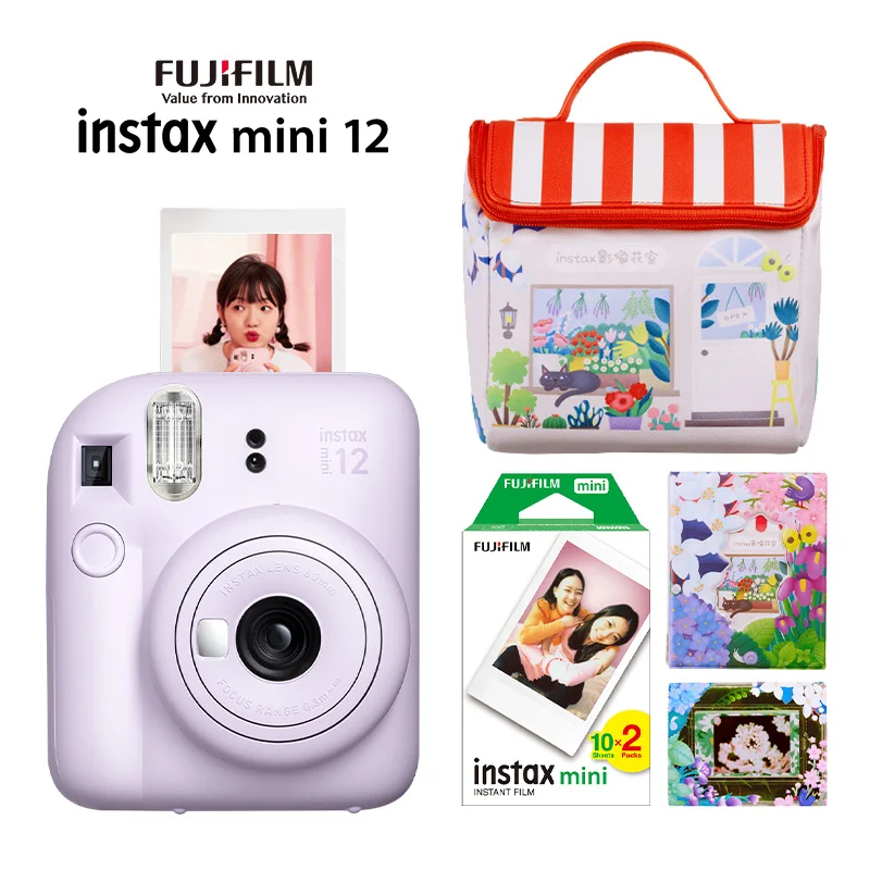 Genuine-Fuji-Instax-Mini-12-Camera-Fujifilm-Instant-Film-Camera-Origin ...