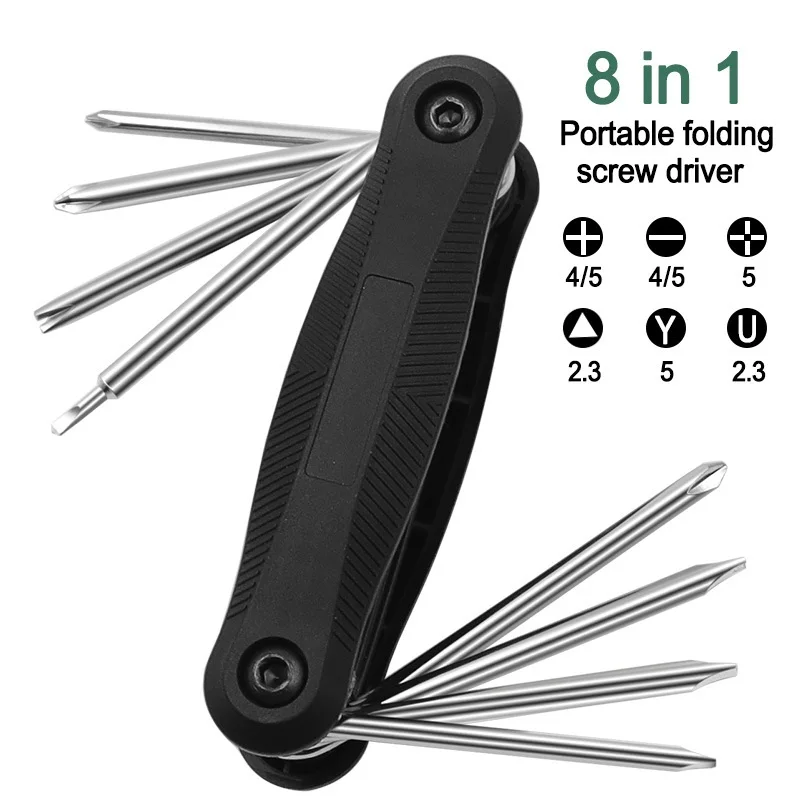 8 1 Folding Screwdriver | Folding Screwdriver Set 1 | Portable Screwdriver Set - Screwdriver ...