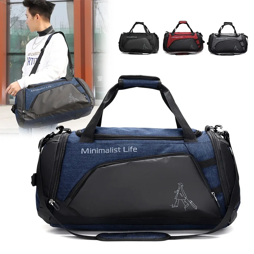 Unisex-Sports-Backpack-Large-Capacity-Yoga-Bag-with-Shoe-Compartment ...