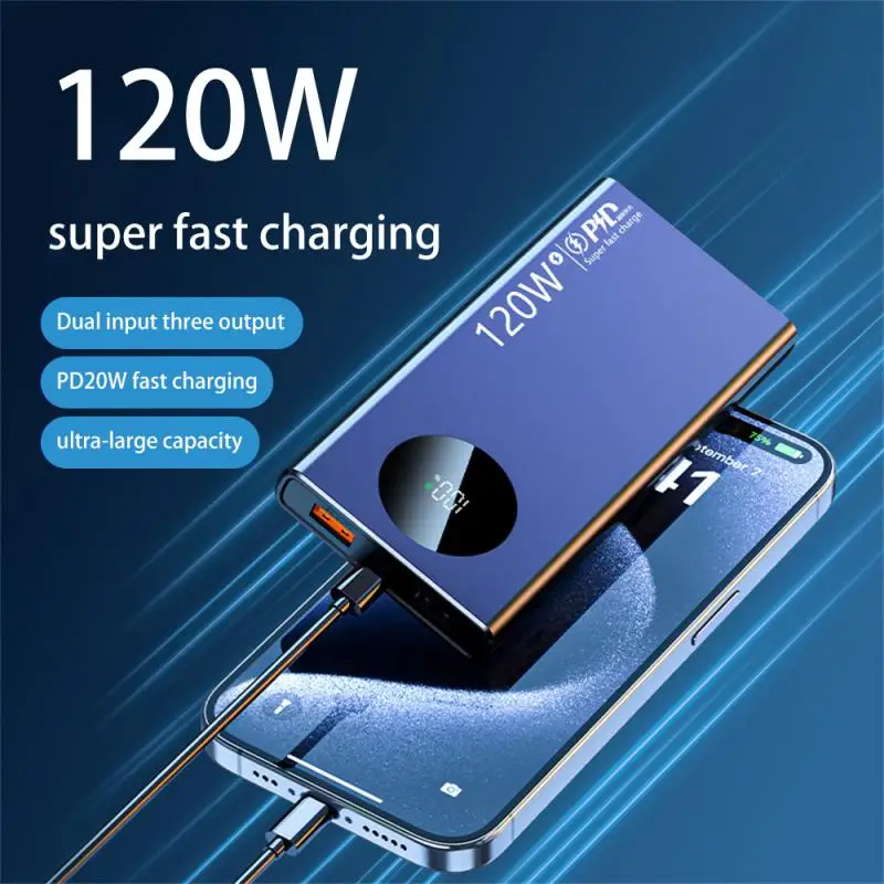 120w-Super-Fast-Charging-100000mAh-Power-Bank-Ultralarge-Capacity-For ...