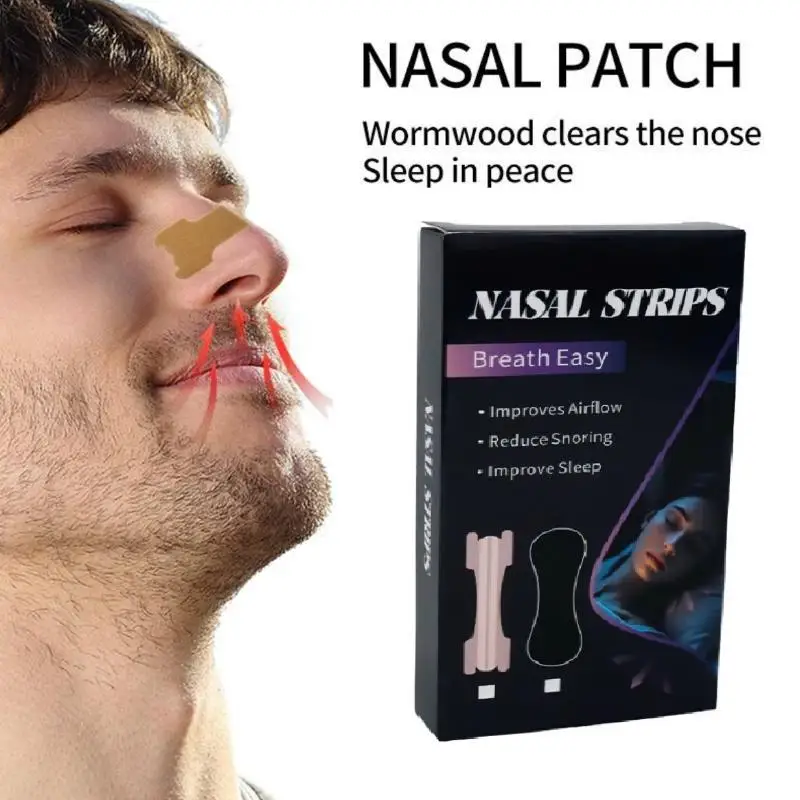 30PCS Nasal Strips For Snoring Nasal Patch Correction Physical ...