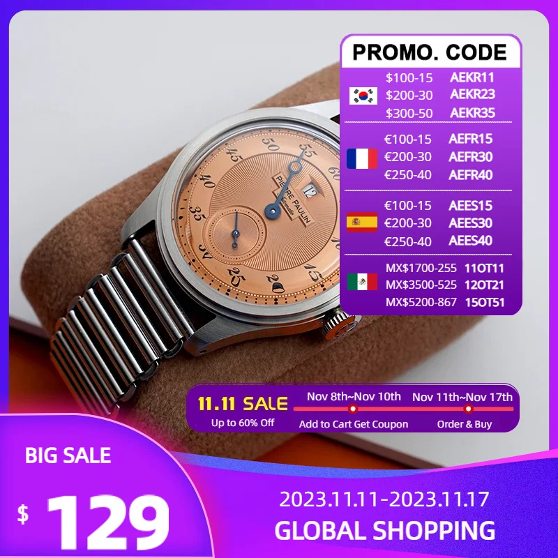 Pierre-Paulin-Jumping-Hour-Stadium-Dial-for-Men-Vintage-Bonklip ...