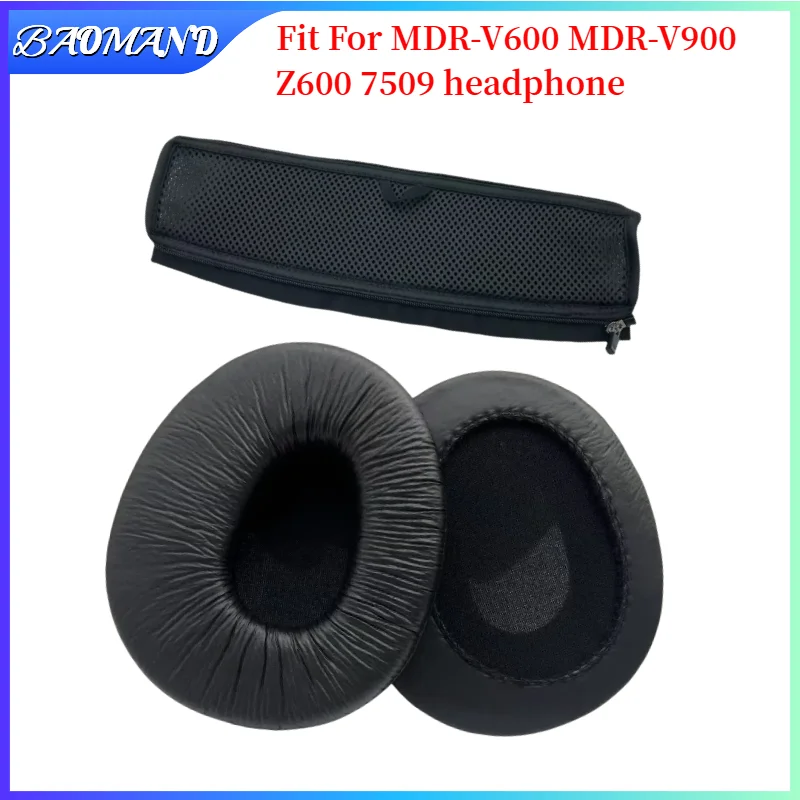 BAOMAND Replacement Earpads Cushion For MDR-V600 MDR-V900 Z600 7509 ...